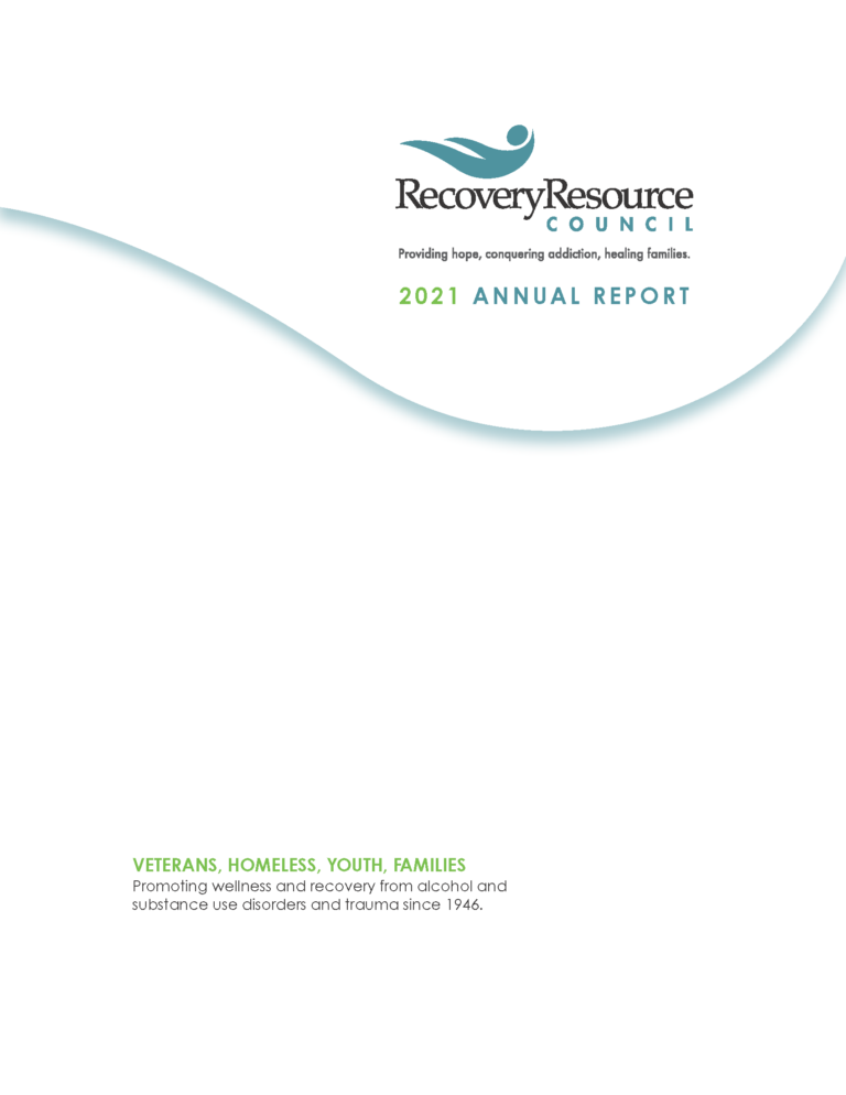 Annual Reports - Recovery Resource Council